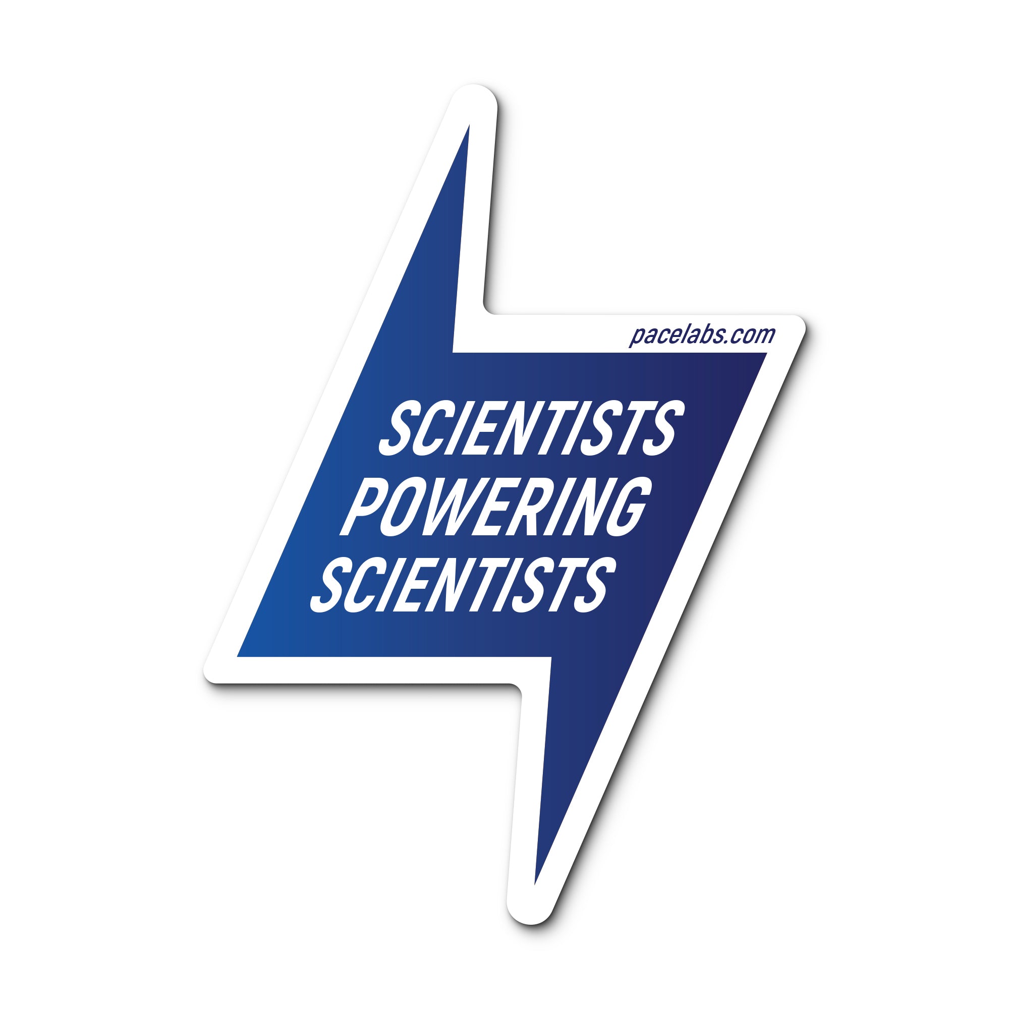 Scientists Powering Scientists Stickers (25/pack) – Pace Analytical