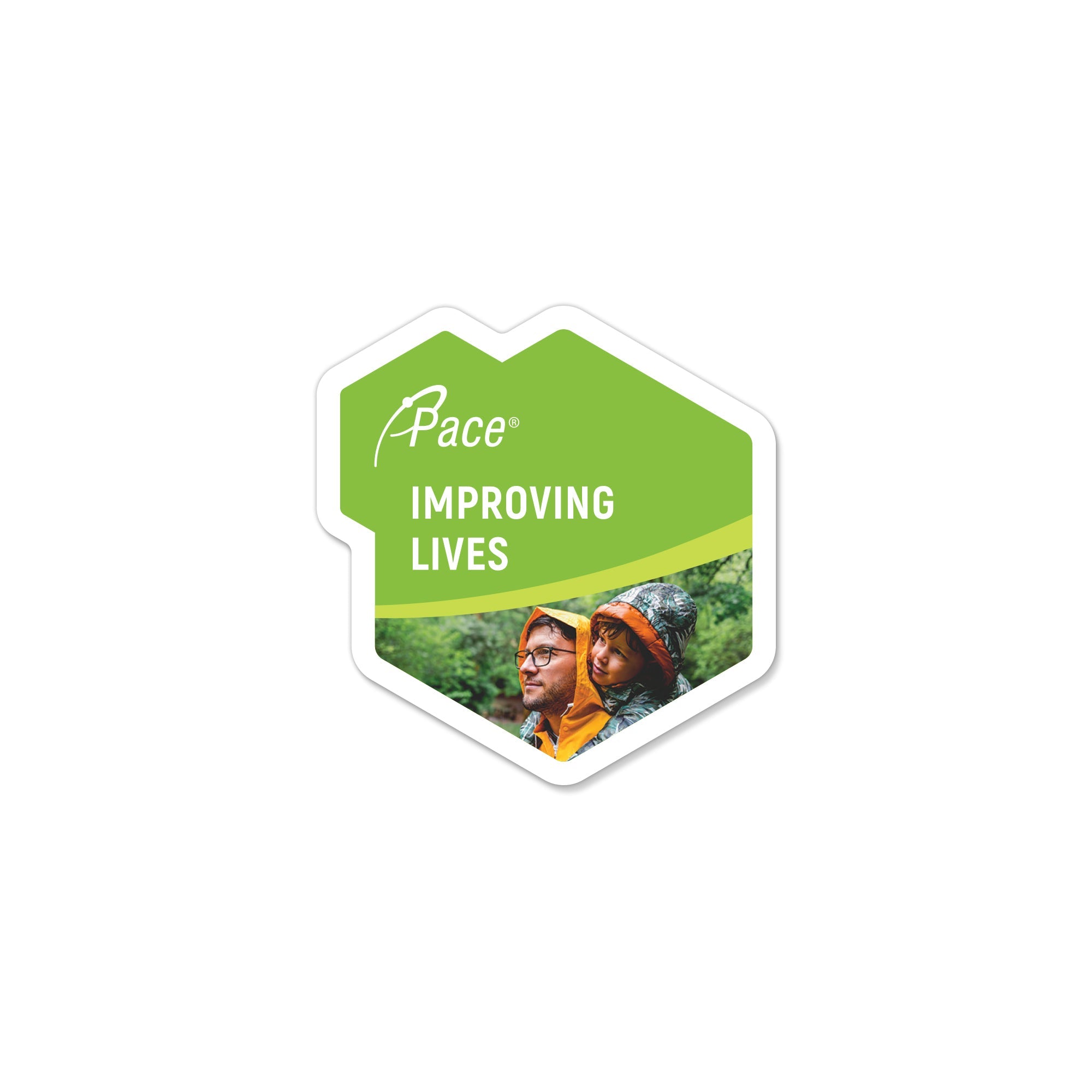 Stickers - Improving Lives (25/pack) – Pace Analytical